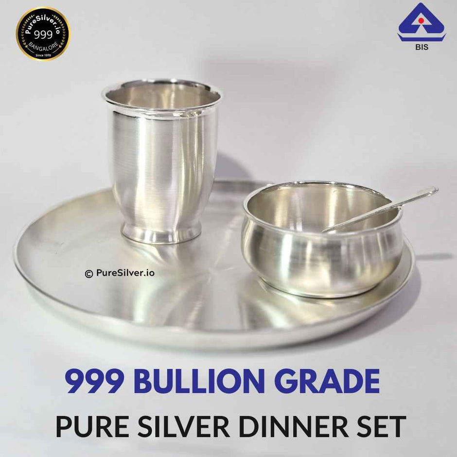Pure Silver Dinner Sets - PureSilver.io