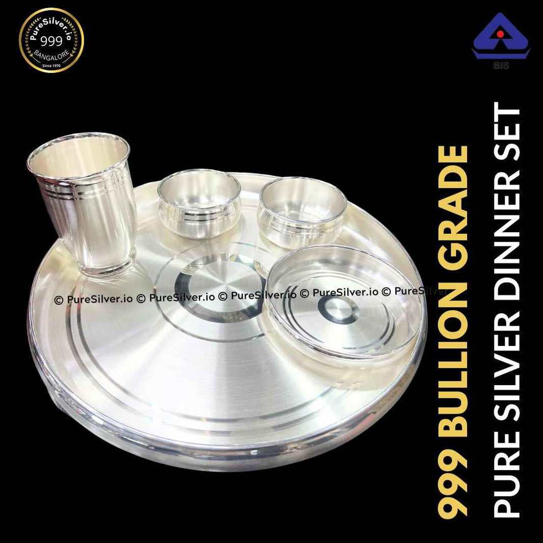 Pure Silver Dinner Sets - PureSilver.io