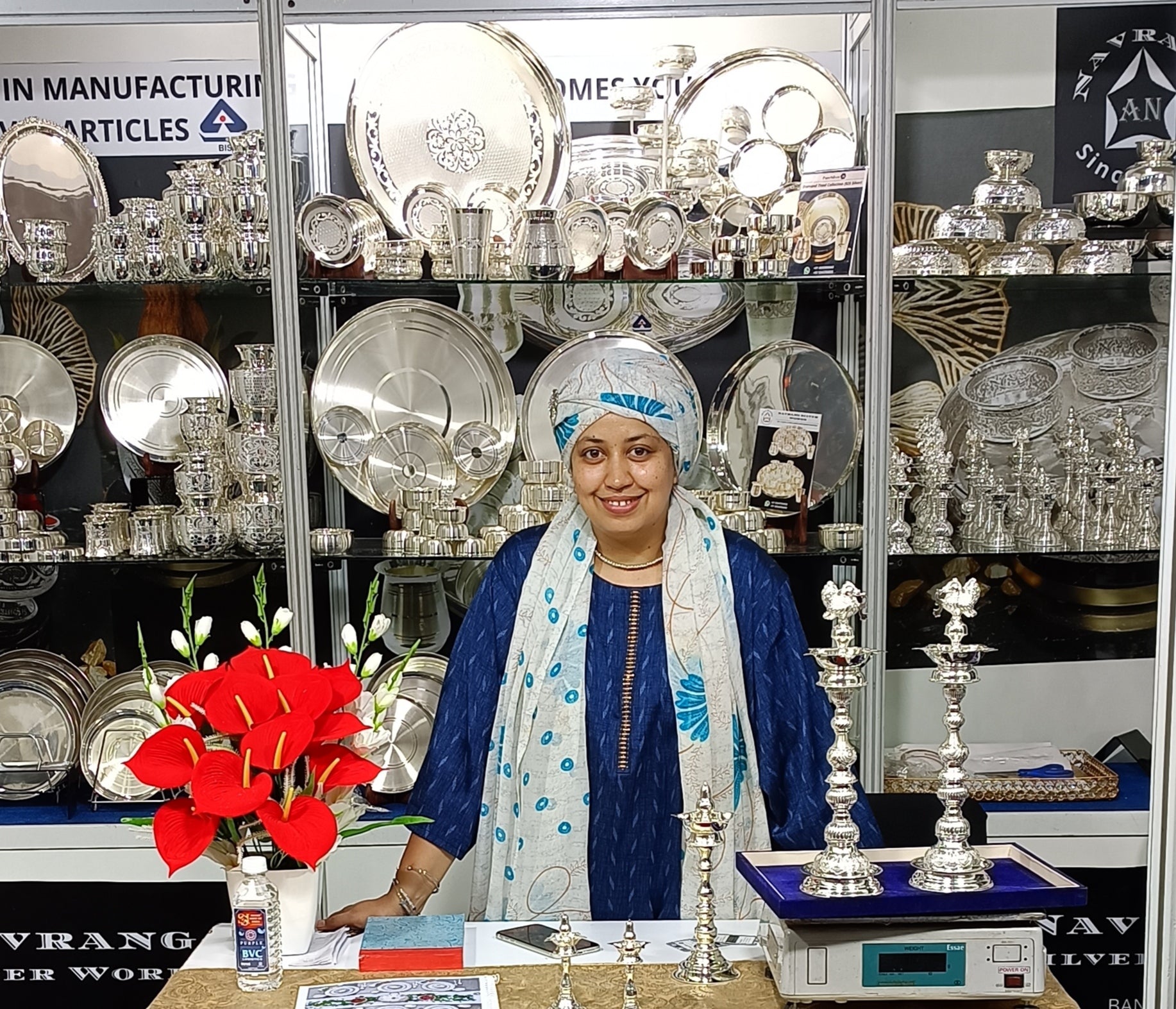 Pure Silver Aarti Set - 177 grams - | Custom Orders & Bulk from Silver ...
