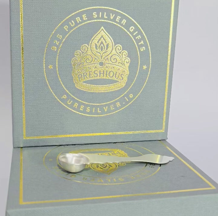 Silver Spoon | Traditional Indian Silver Spoon & Cutlery | Insured ...