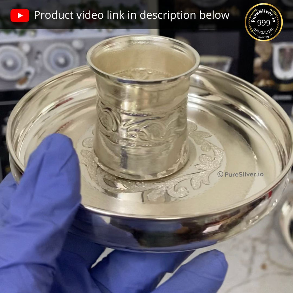 Buy Silver Pooja Items | Pure silver pooja items online – PureSilver.io