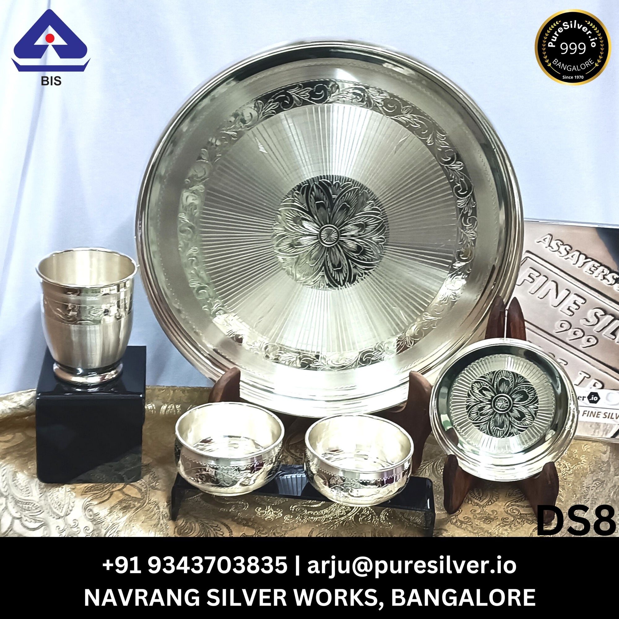 Silver Gift Items and Silver Pooja Items – PureSilver.io