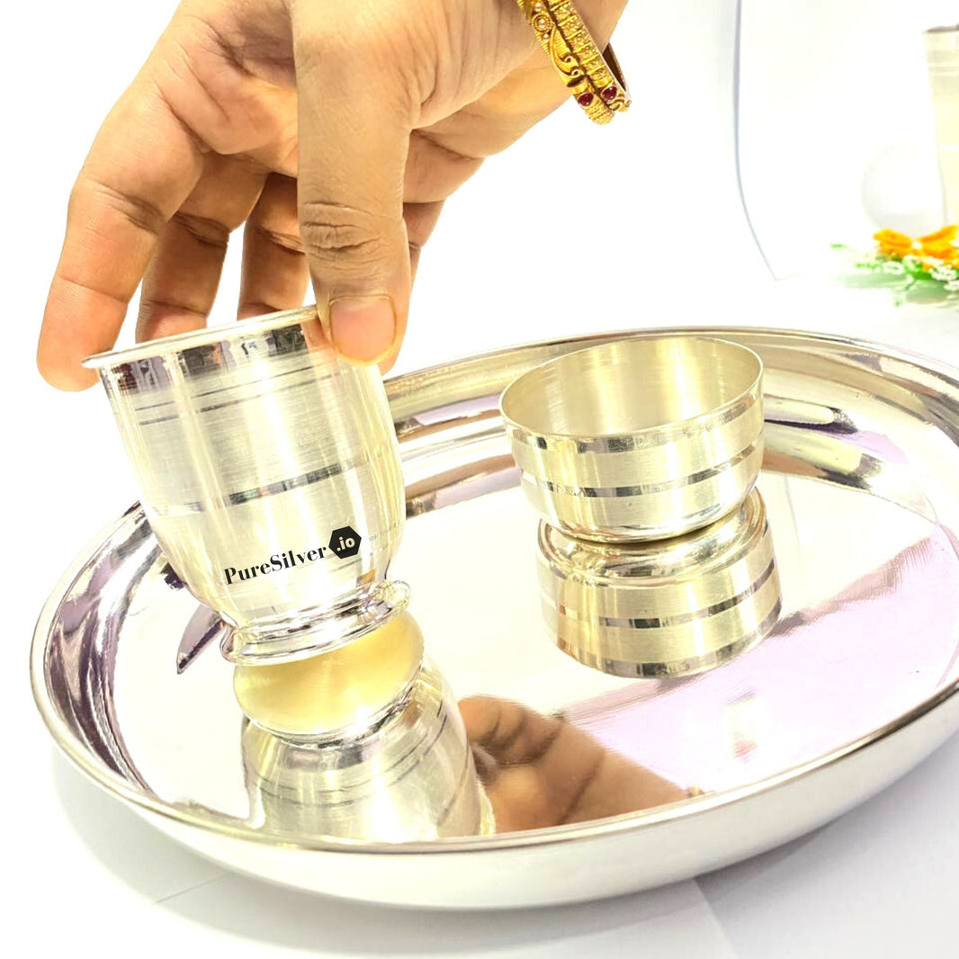 Buy Silver Baby Sets Online | Pure Silver gift items for baby | Silver ...